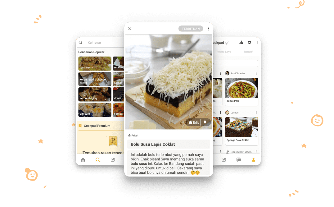 Pasang Aplikasi Cookpad Gratis! - Cookpad